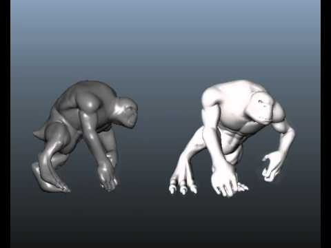 Quadruped Animation – Monster walk Cycle | PaRrOt Animation Blog