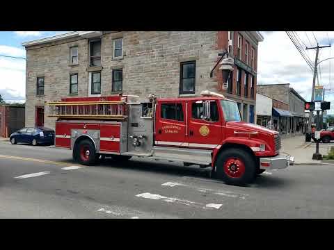 Vergennes Fire Department Engine 1, Tanker 318 and Tower 1 Responding 6-29-25