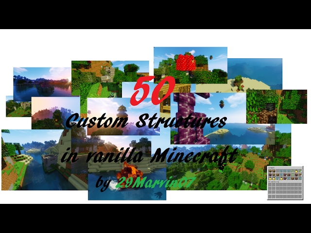 50 Random Spawning Structures In Your World Minecraft Map