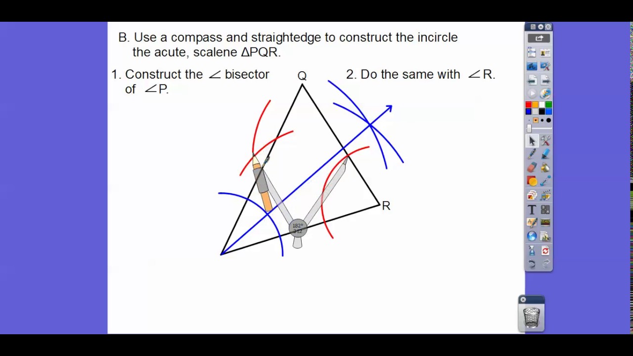 Angle Bisectors of Triangles - Module 15.5 (Part 1)