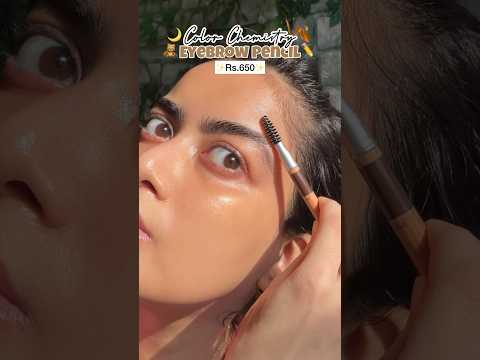Smoothest Eyebrow pencil & spoolie ever!🤤 ✨Wooden Product😍✨ #eyebrowpencil #viralvideo #shorts