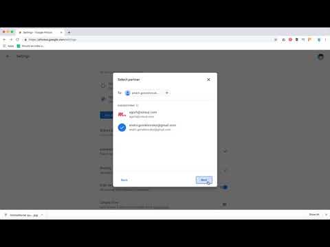 G PHOTOS SHARED LIBRARY - SHARE PHOTOS WITH A PARTNER