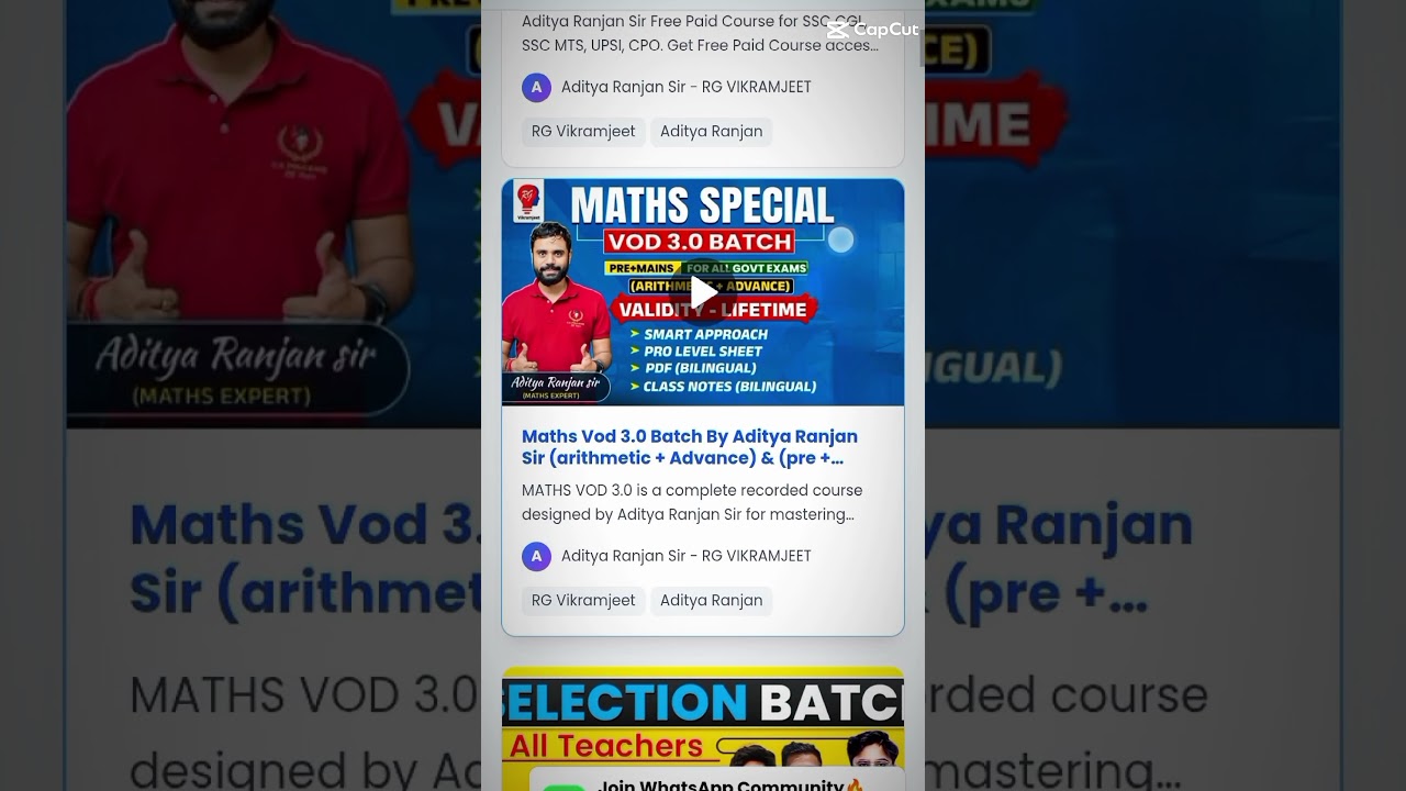 ADITYA RANJAN VOD 3.0 LATEST 📈 FOR FREE DOWNLOAD ON WEBSITE AND TELEGRAM