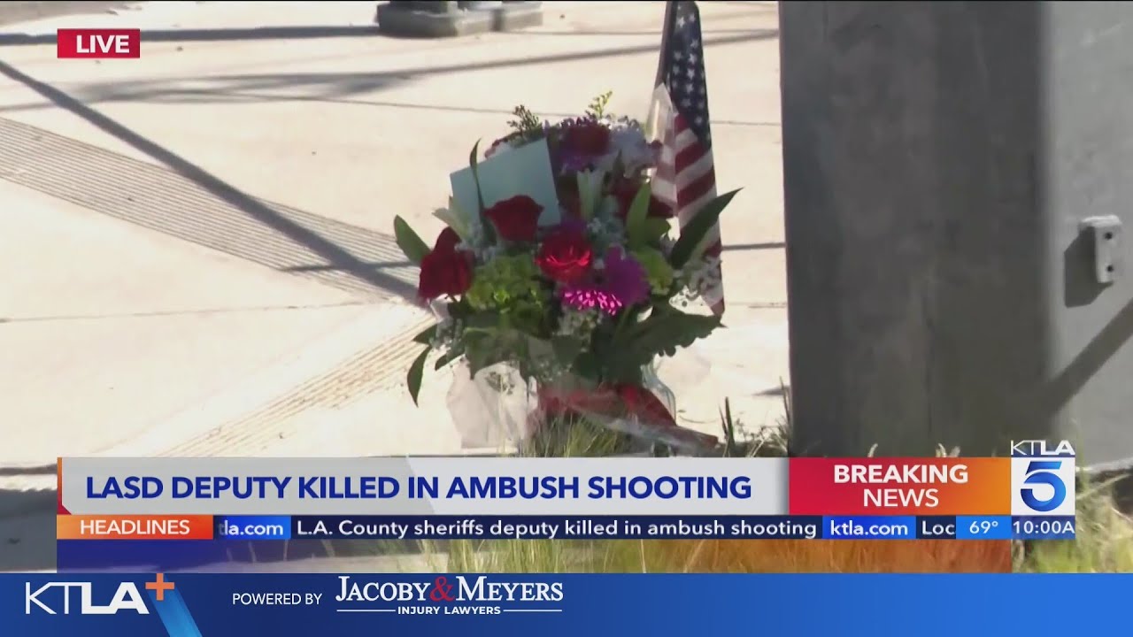 L.A. County sheriff’s deputy killed in ambush shooting