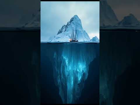 The mind is like an iceberg, it floats with one-seventh of its bulk above water 🌊 #oceanworlds #ice