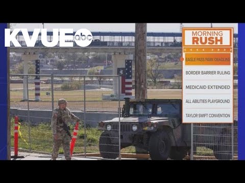 Texas defies order to restore border access at Eagle Pass park; court says floating buoys can stay