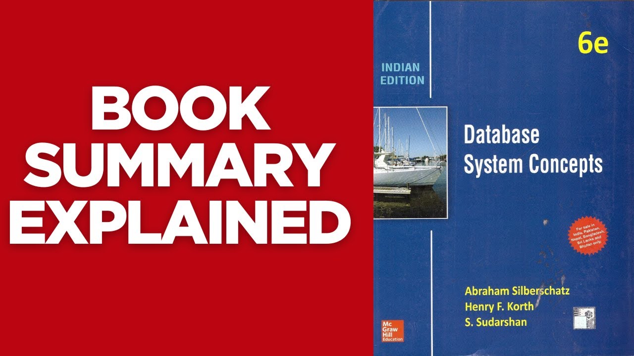 📘 Database System Concepts | Book Summary