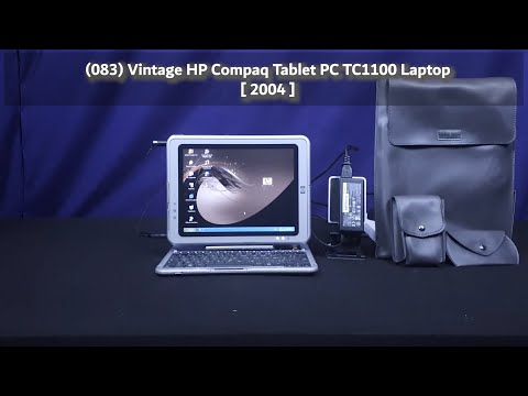 (083) Vintage HP Compaq Tablet PC TC1100 Laptop [ 2004 ]