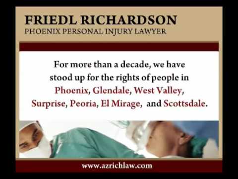Phoenix Personal Injury Lawyer | Friedl Richardson