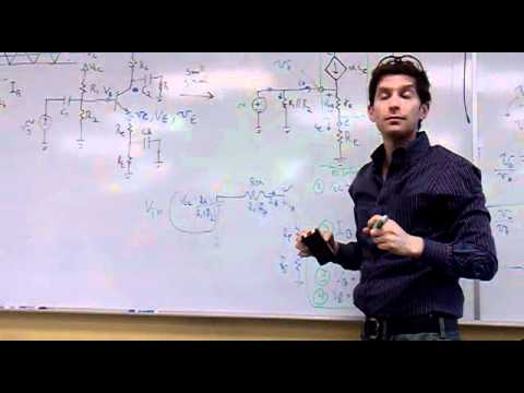 Explanation on Transistor Circuit (ROBO-234) by Prof. Jonathan Polak Part 1
