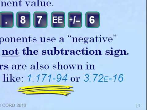 OP-TEC Math Topic 1 Scientific Notation