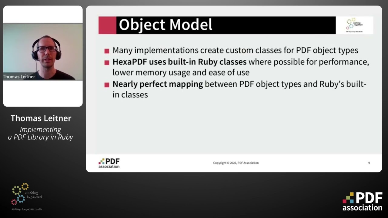 Implementing a PDF Library in Ruby