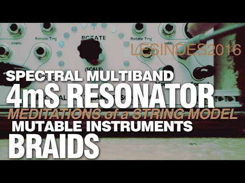 4ms Spectral Multiband Resonator | Reverb