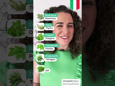 The Names of HERBS in Italian 🌿(🇮🇹 Italian Vocabulary)