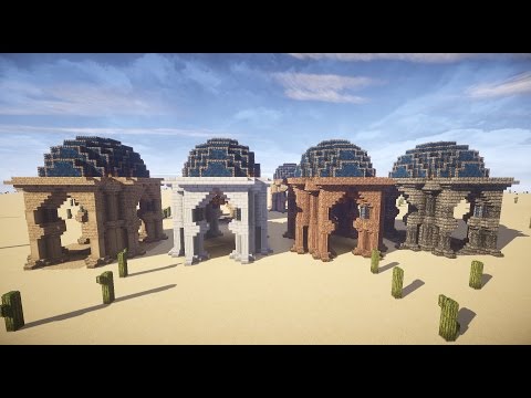 Minecraft Tutorial - Pavilion - Pavillon Minecraft Project