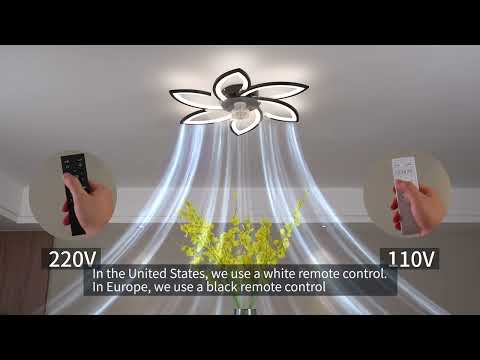 Flower Ceiling Fan Light Assembly Instructions