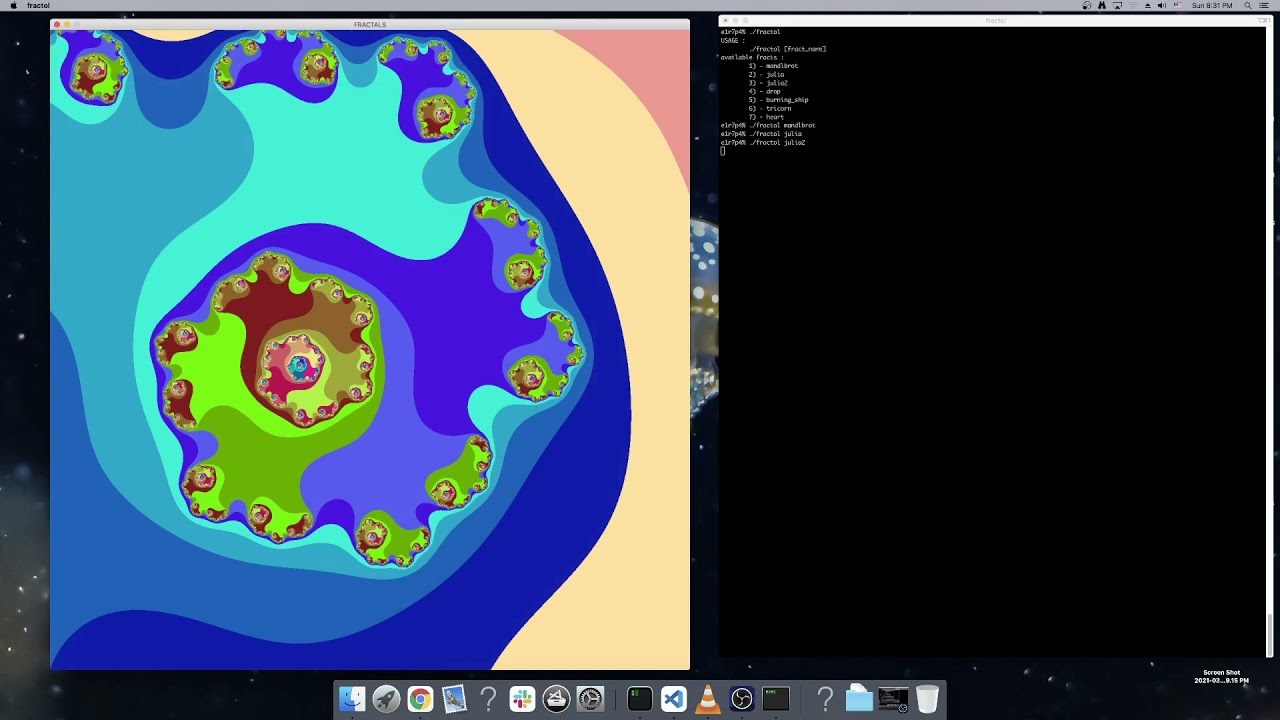 Mini fractals' viewer - using OpenCL and C99