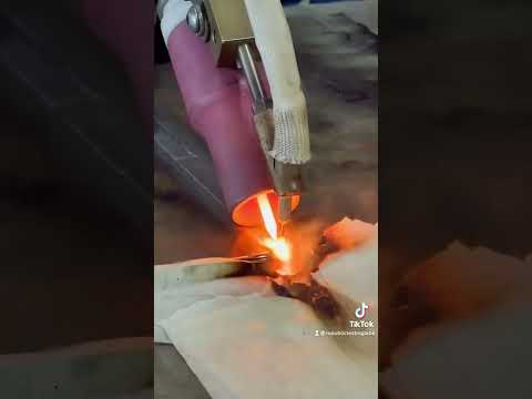 What happen when Welding with tip tig #welding #technology #tigwelding #tigwelder #migwelding