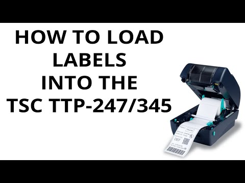 How to load Labels into the TSC TTP-247/345