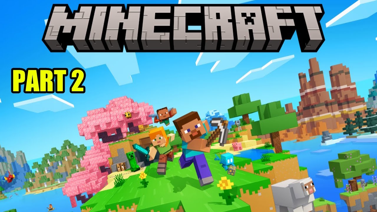 1st Time Playing Minecraft - Switch [Part 2]