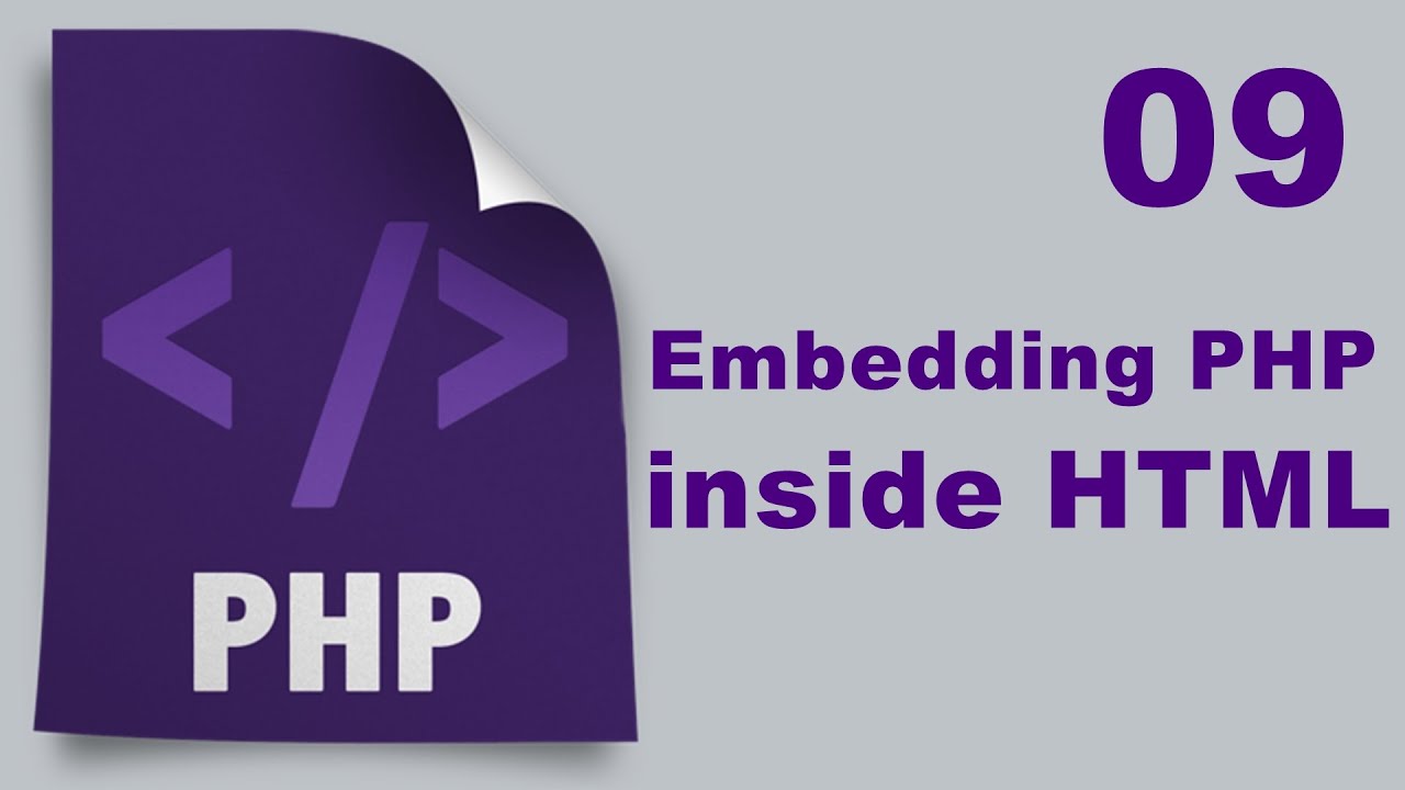 Php Tutorials in Urdu - 09 - Embedding PHP inside HTML