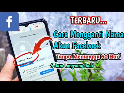 TANPA KTP!! Cara Mengganti Nama Akun Facebook Tanpa Menunggu 60 Hari