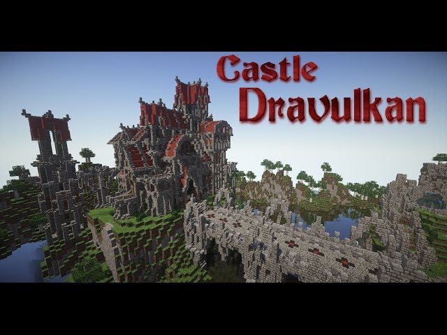 Castle Dravulkan [Vampire Castle and Mausoleum] Minecraft Map