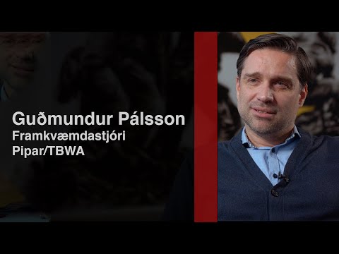 Guðmundur Pálsson - Framkvæmdastjóri Pipar\TBWA