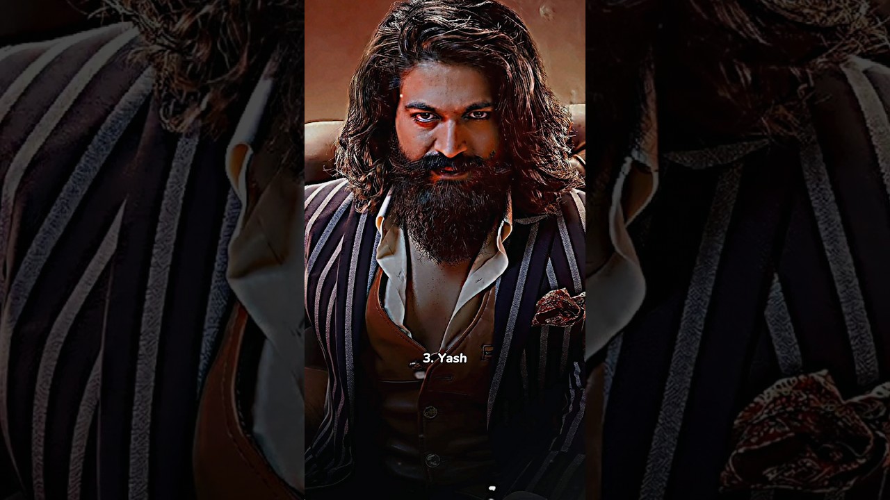 Top 10 Most Fan Following South Indian Actors 🔥🤯 #shorts