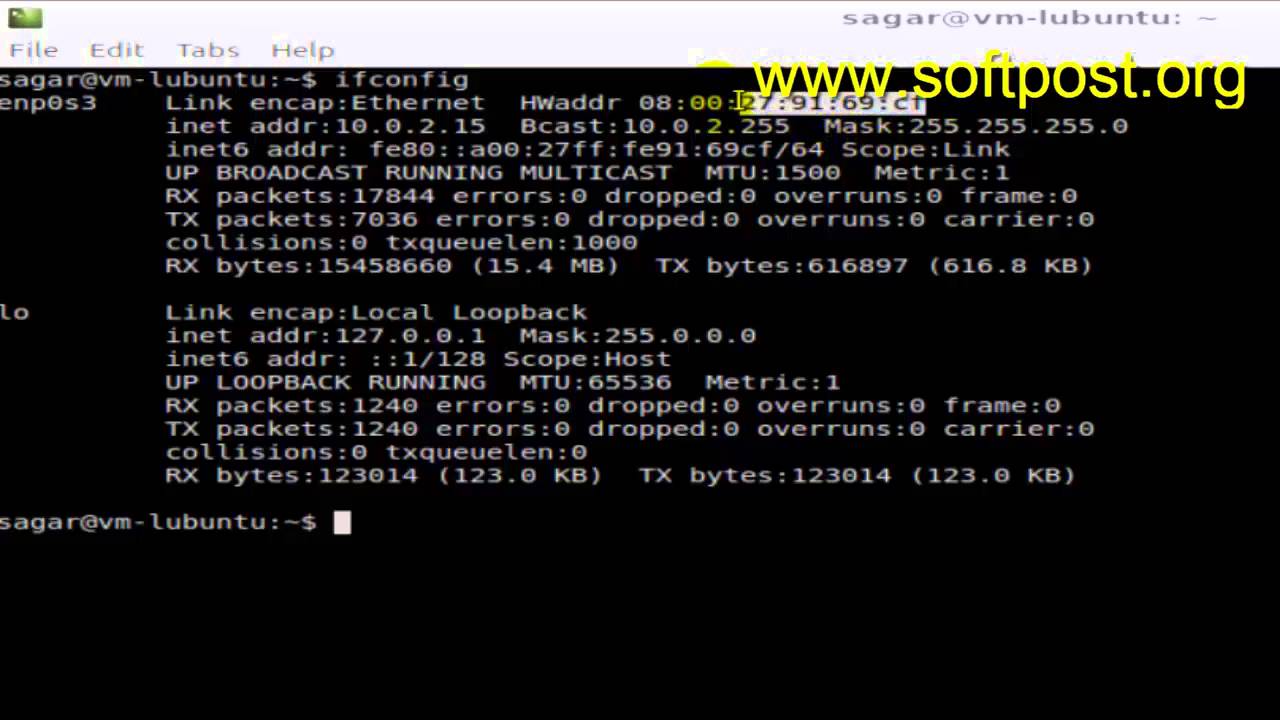 How to find MAC address in Arch Linux