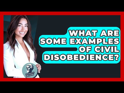 What Are Some Examples Of Civil Disobedience? - Philosophy Beyond