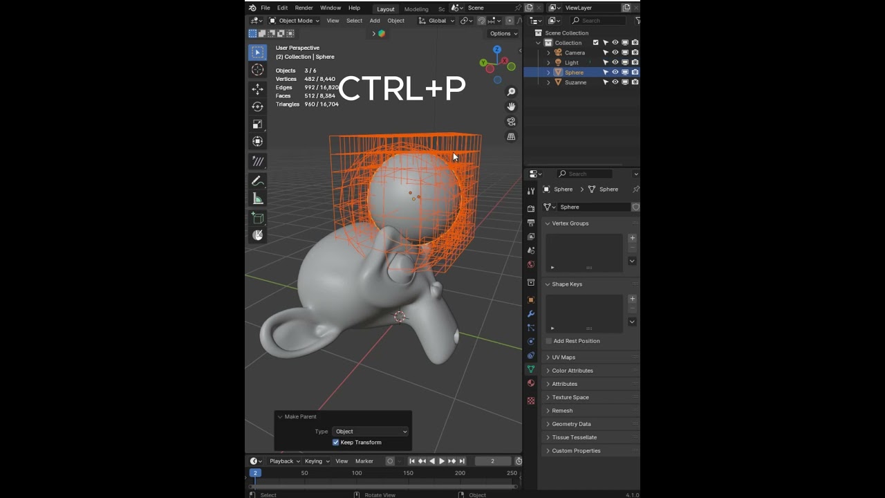 Blender Deformation: How to Squash Objects