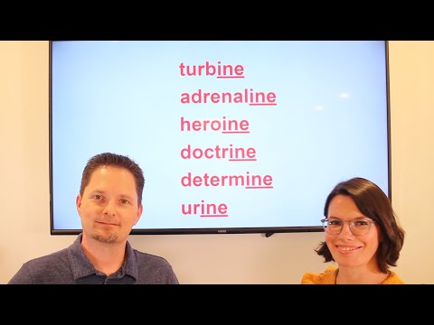 How to Pronounce Words Ending in -INE /AMERICAN PRONUNCIATION, PART 3
