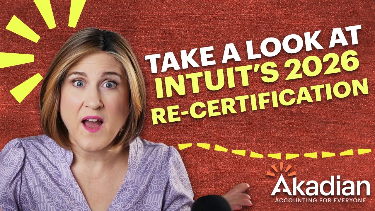 Margie's 2026 Intuit Re-Certification Overview