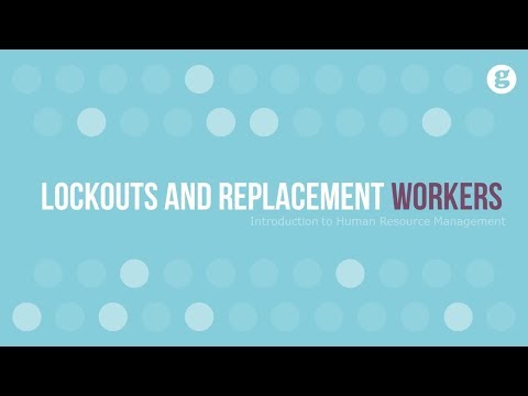 Lockouts and Replacement Workers