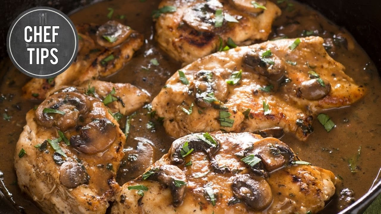 Chicken Marsala Recipe - Chef Tips