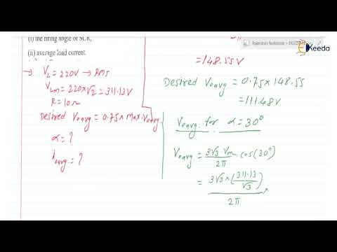 Mastering Problems On Three Phase Controlled Rectifiers - GATE Power Electronics Numerical 4 ...
