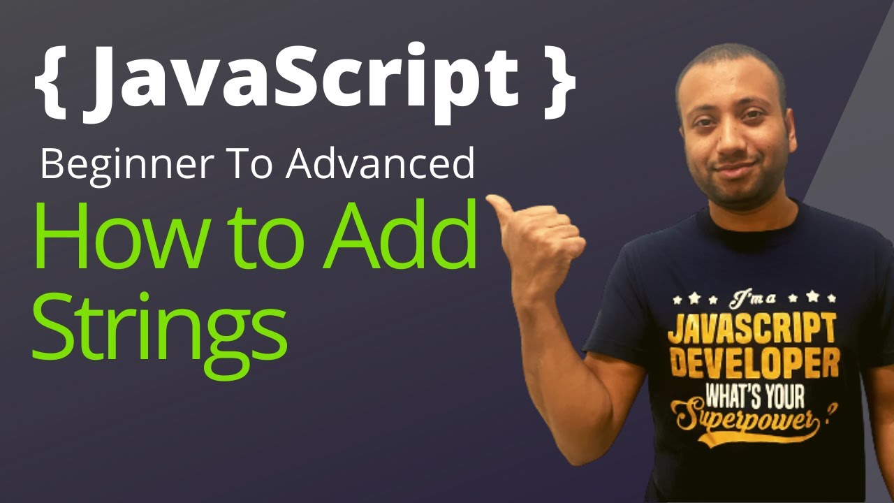 javascript bangla tutorial 9 : how to add or concatenate strings