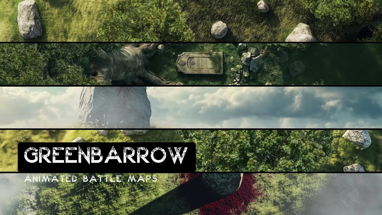 D&D | Greenbarrow Trailer | Animated Battle Maps