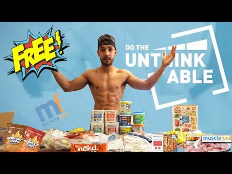 Muscle food unboxing UK | Do the Unthinkable Discount #musclefooduk #musclefood #dotheunthinkable