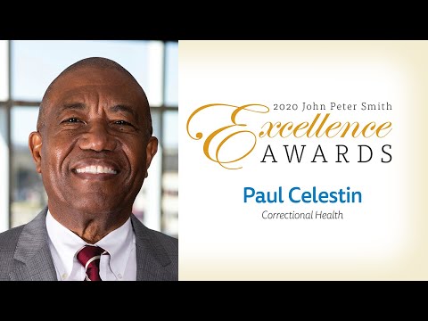 Excellence Award Winner Paul Celestin