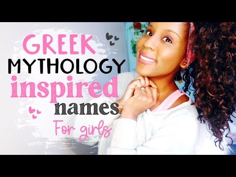 Unique mythological baby names 2021|| gorgeous greek mythology inspired names for girls