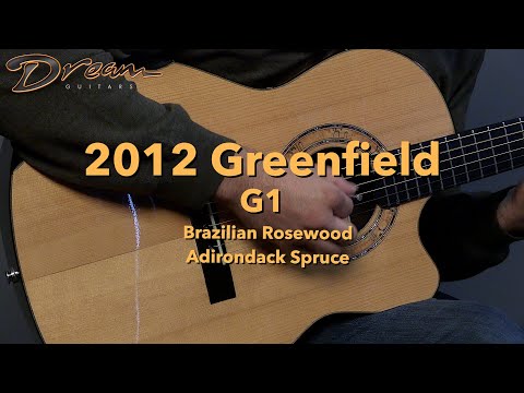 2002 Greenfield G1, Brazilian Rosewood/Adirondack Spruce | Reverb