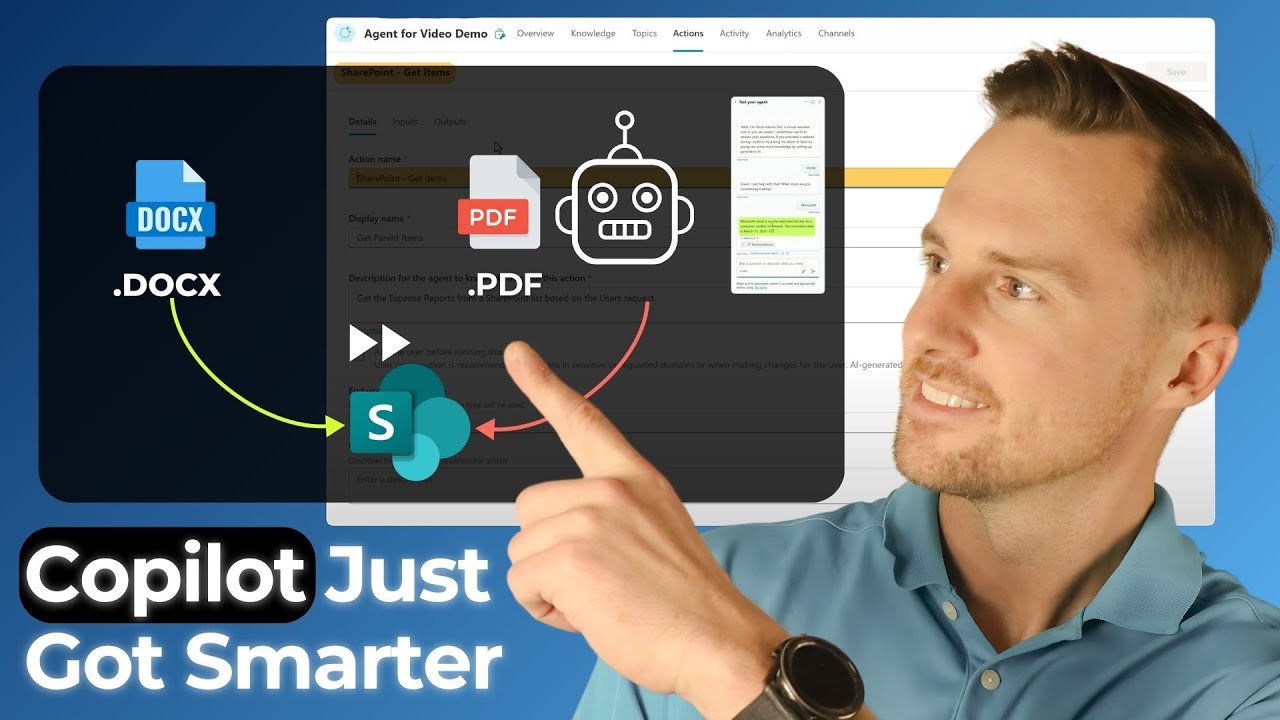 SharePoint Lists Powering Smarter Copilot Agents