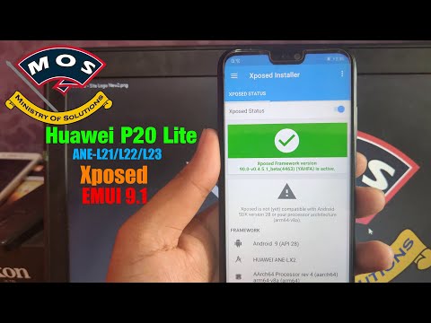 Huawei P20 Lite Xposed Framework EMUI9.1 ANE-LX1/LX2/LX3/L21/L22/L23