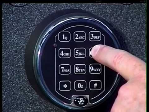 Low Profile Electronic Lock Code Change