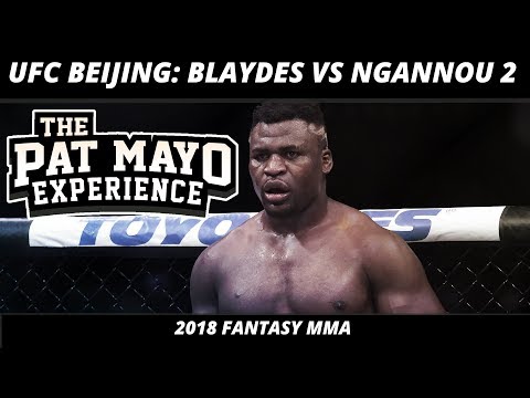 2018 Fantasy MMA: UFC Beijing DraftKings Picks & UFC Fight Night 141 — Blaydes vs Ngannou 2
