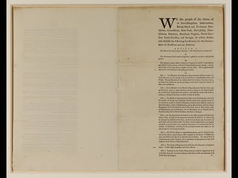A System to Last for Ages: The 1787 Constitutional Convention