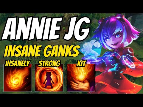 Annie Jungle Ganks Are Actually CRAZY STRONG! Jungle Only Loss = Deleted Forever