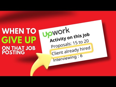 SNEAK PEEK: How to Know If a CLIENT ALREADY HIRED on Upwork